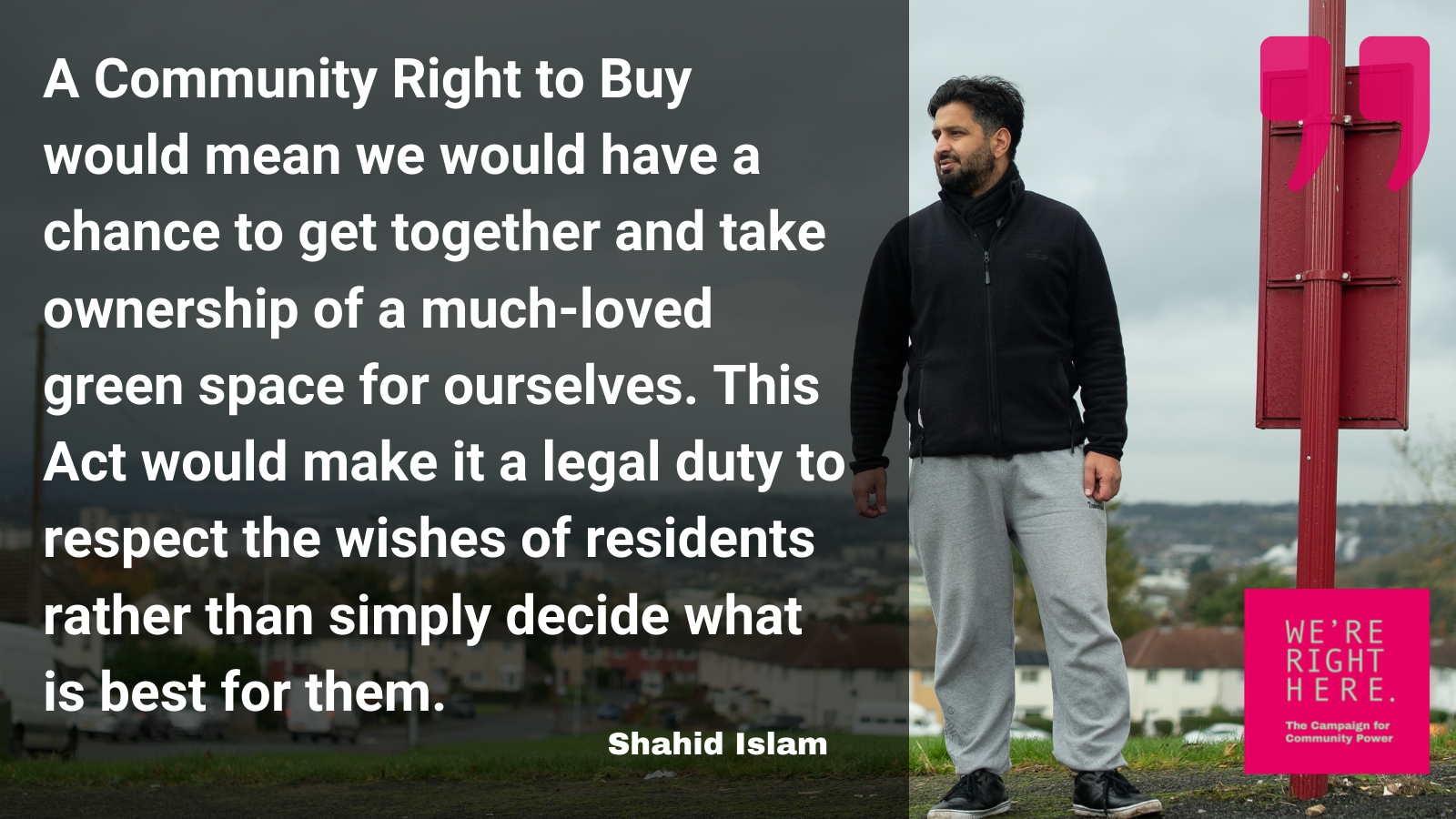 Introducing: The Community Power Act - New Local